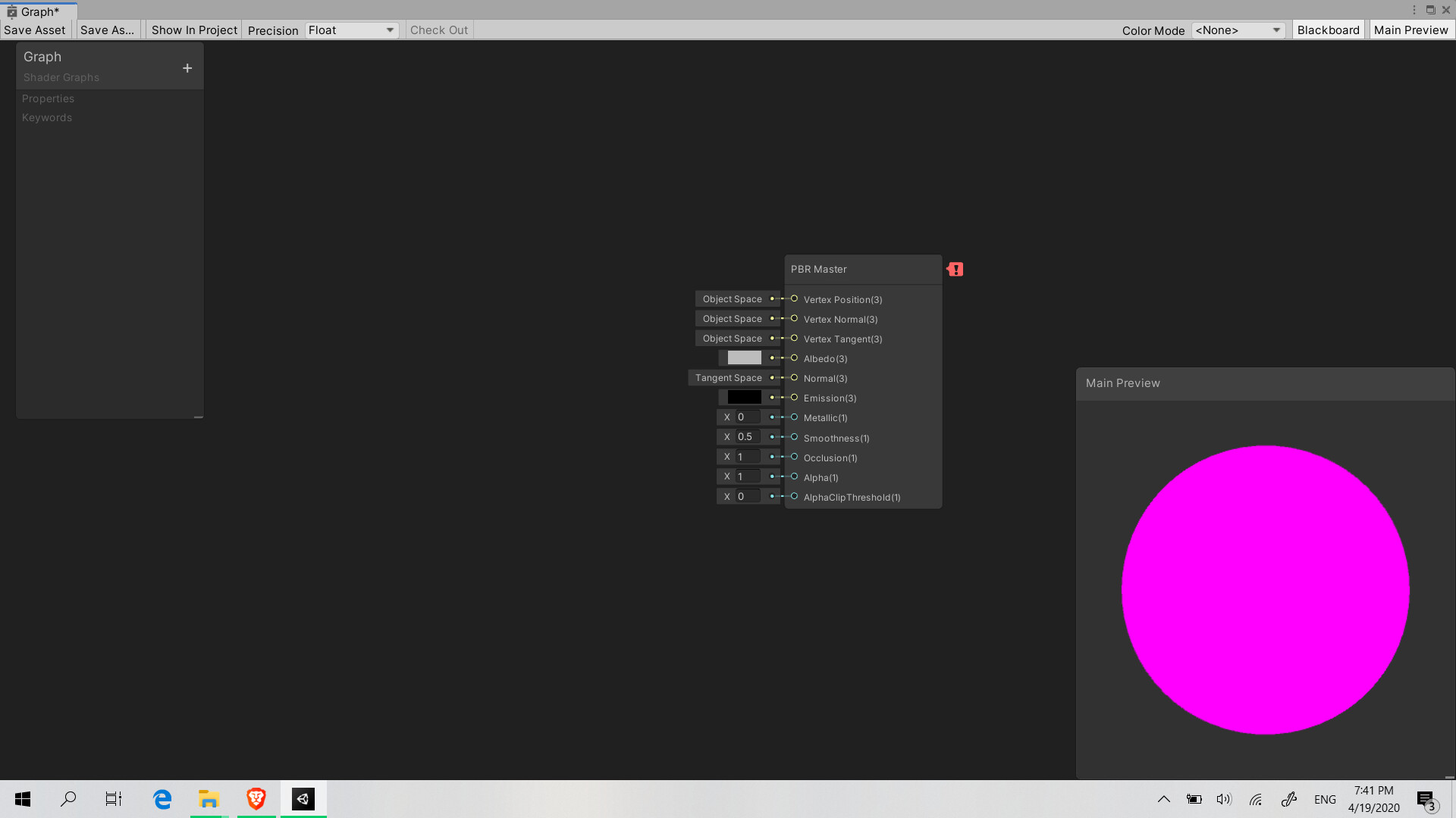 What other packages do shader graph need - Unity Engine - Unity Discussions