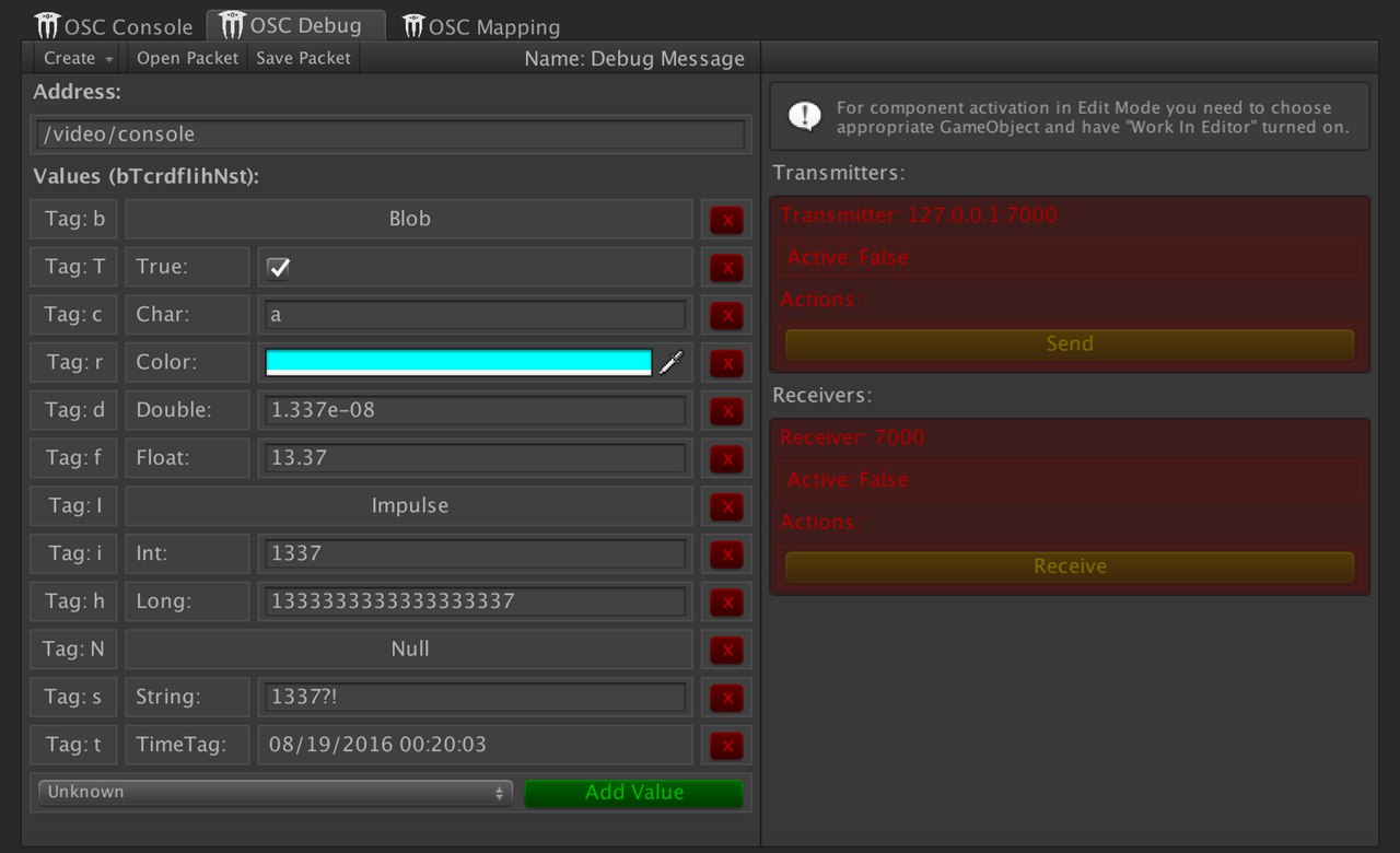 [Released] extOSC - Open Sound Control - Community Showcases - Unity Discussions