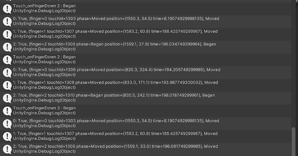 EnhancedTouch in Editor. Not recognising Touch Ended Phase. - Unity ...