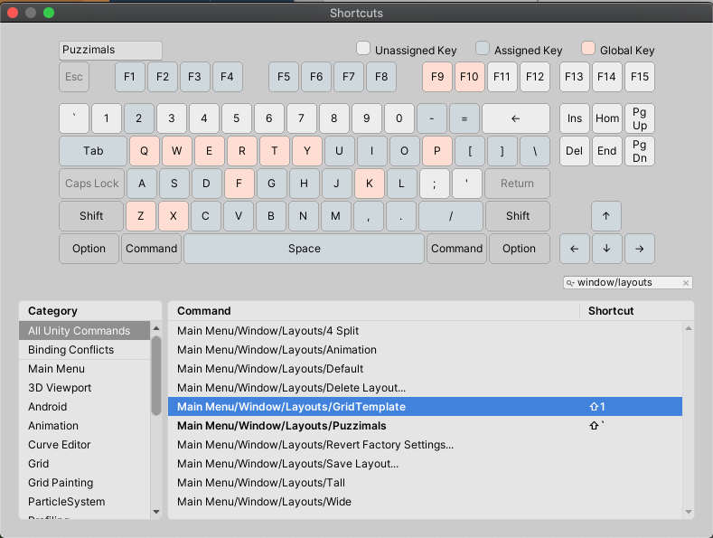 Quick Single Hotkey for Layout Change? - Unity Engine - Unity Discussions