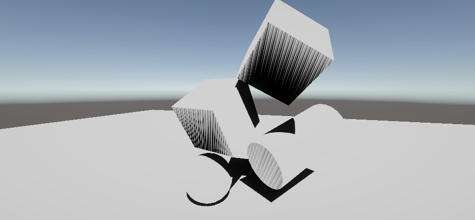 [URP HSLS Shader] Simple Shadow Shader Aliasing when planes are parralels to directional light ...