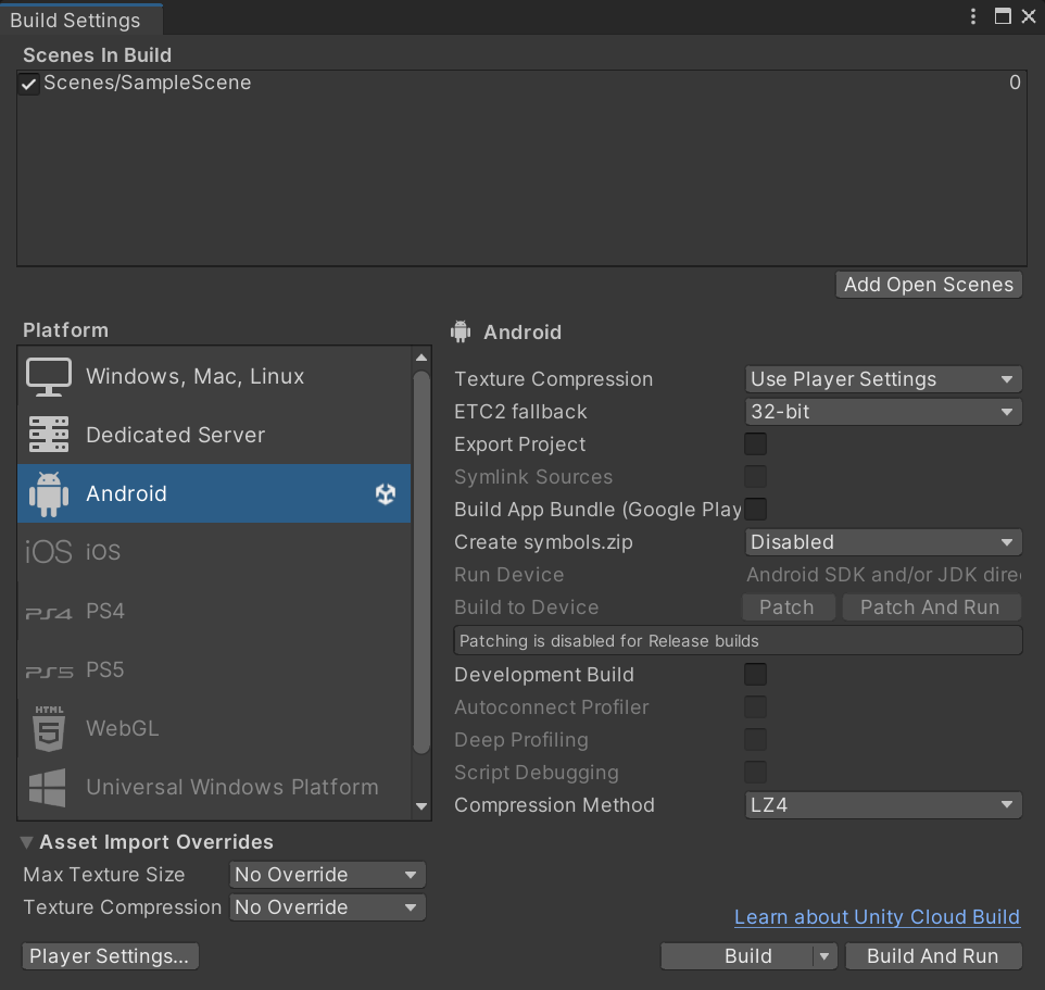 Additional Lighting Issue When Switch To Android Platform Unity Engine Unity Discussions