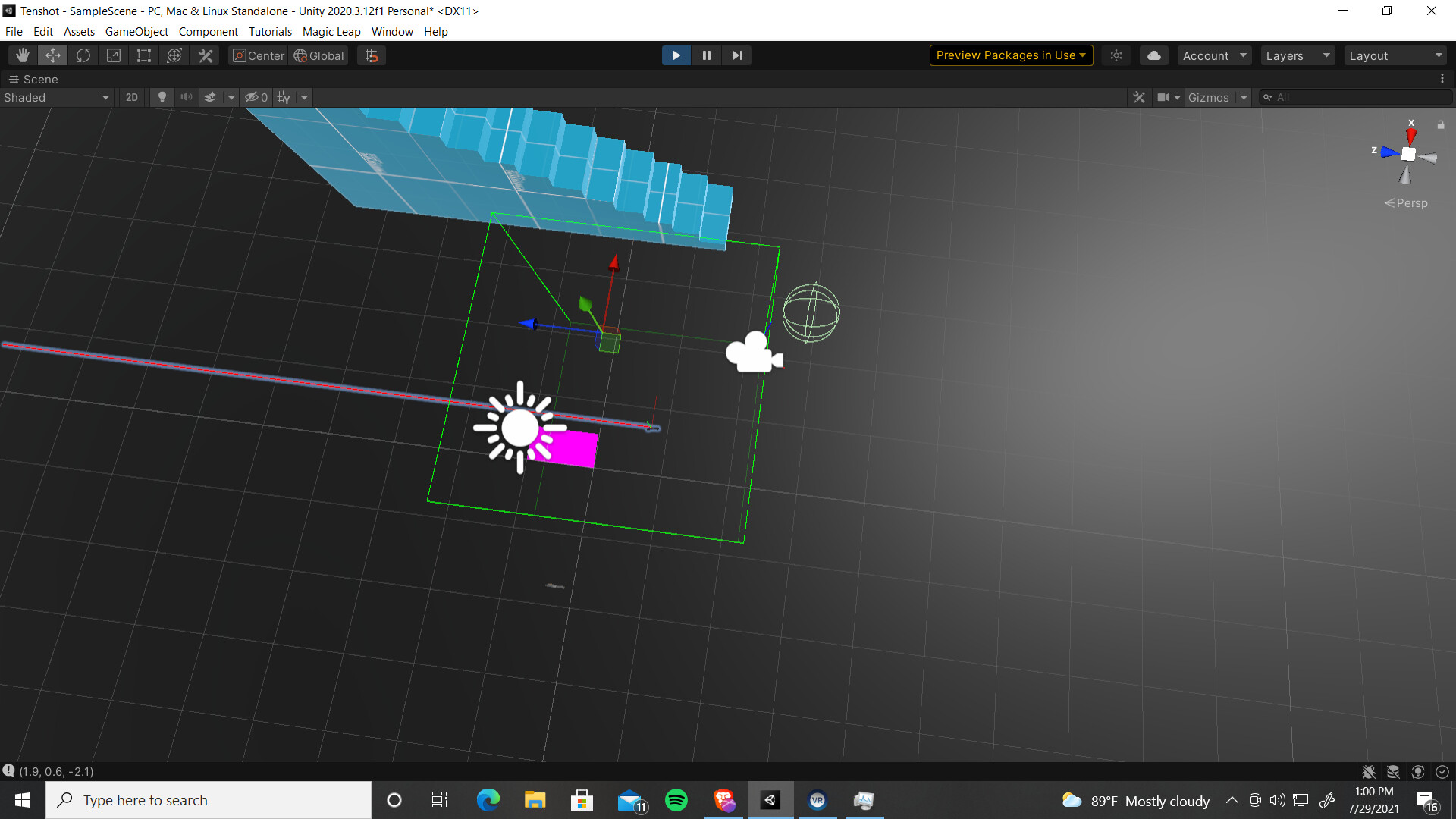 Camera And Capsule Collider Refuse To Have The Same Position Unity Engine Unity Discussions