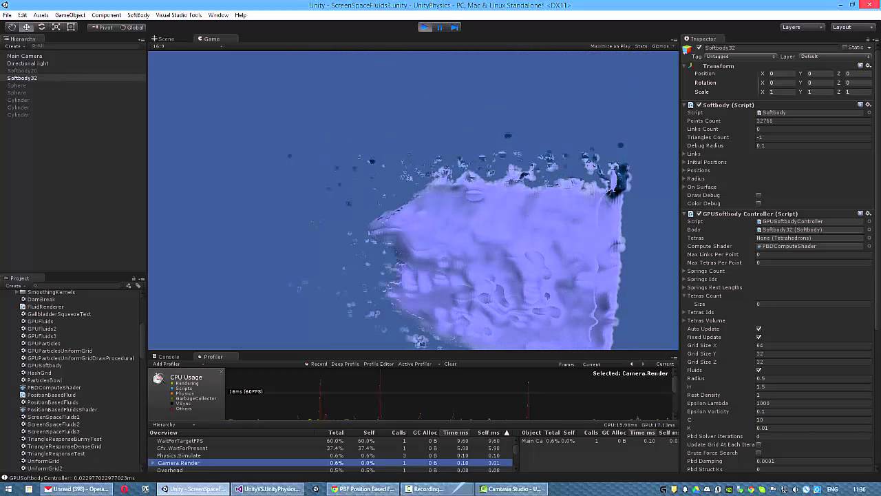 uFlex - NVidia FLEX for Unity3D - Unified Visual FX [RELEASED] - Community Showcases - Unity ...