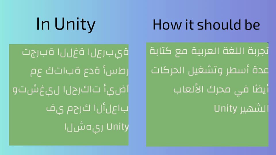 Support RTL languages in Unity Engine - News & General Discussion - Unity Discussions