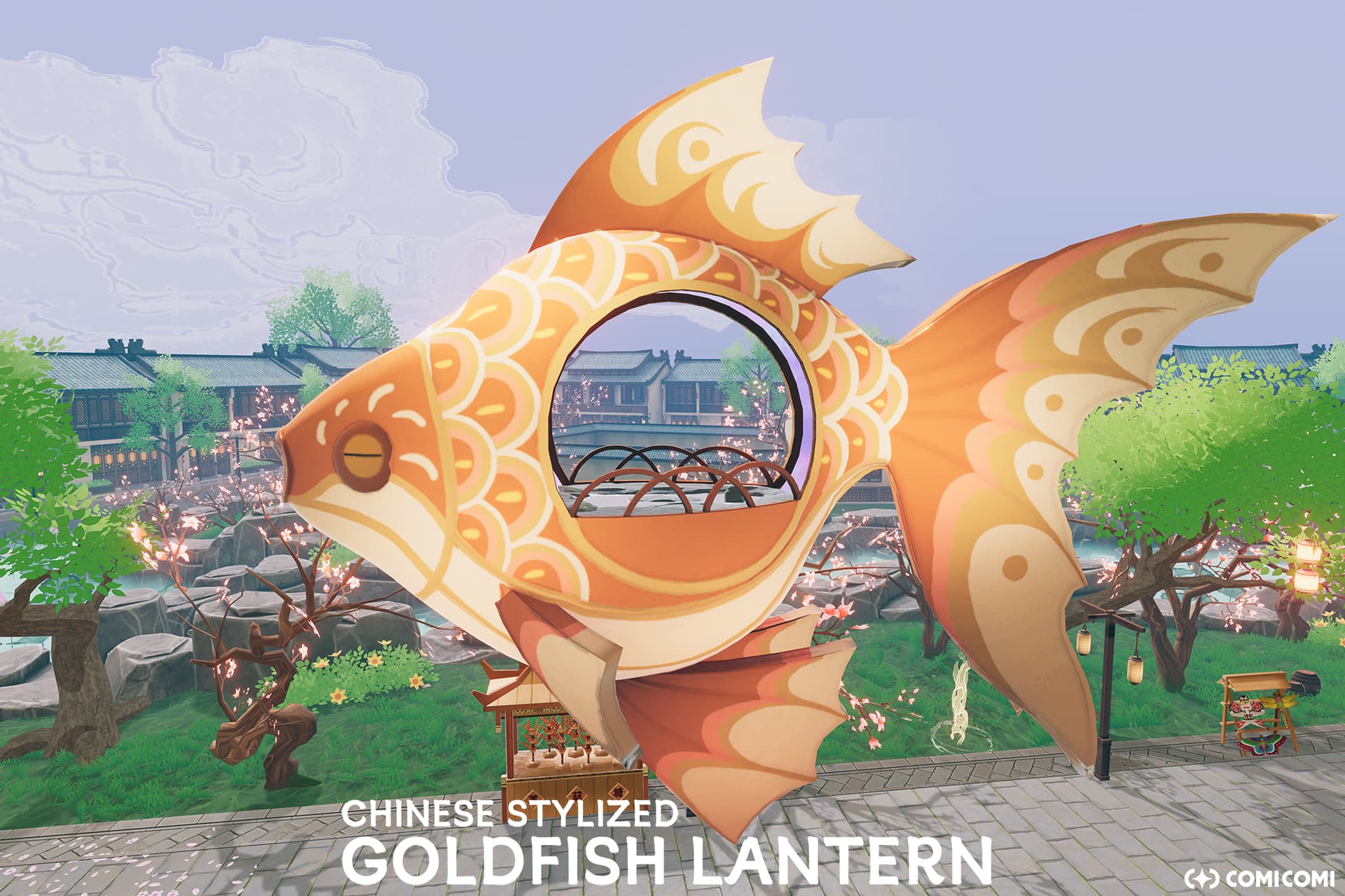 【RELEASED】 Chinese Stylized Goldfish Festival Lantern with Animation - Creature - Community ...