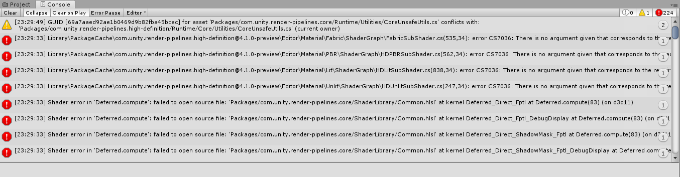 Shader graph breaks entire project - Unity Engine - Unity Discussions Shader graph breaks entire project - Unity Engine - Unity Discussions