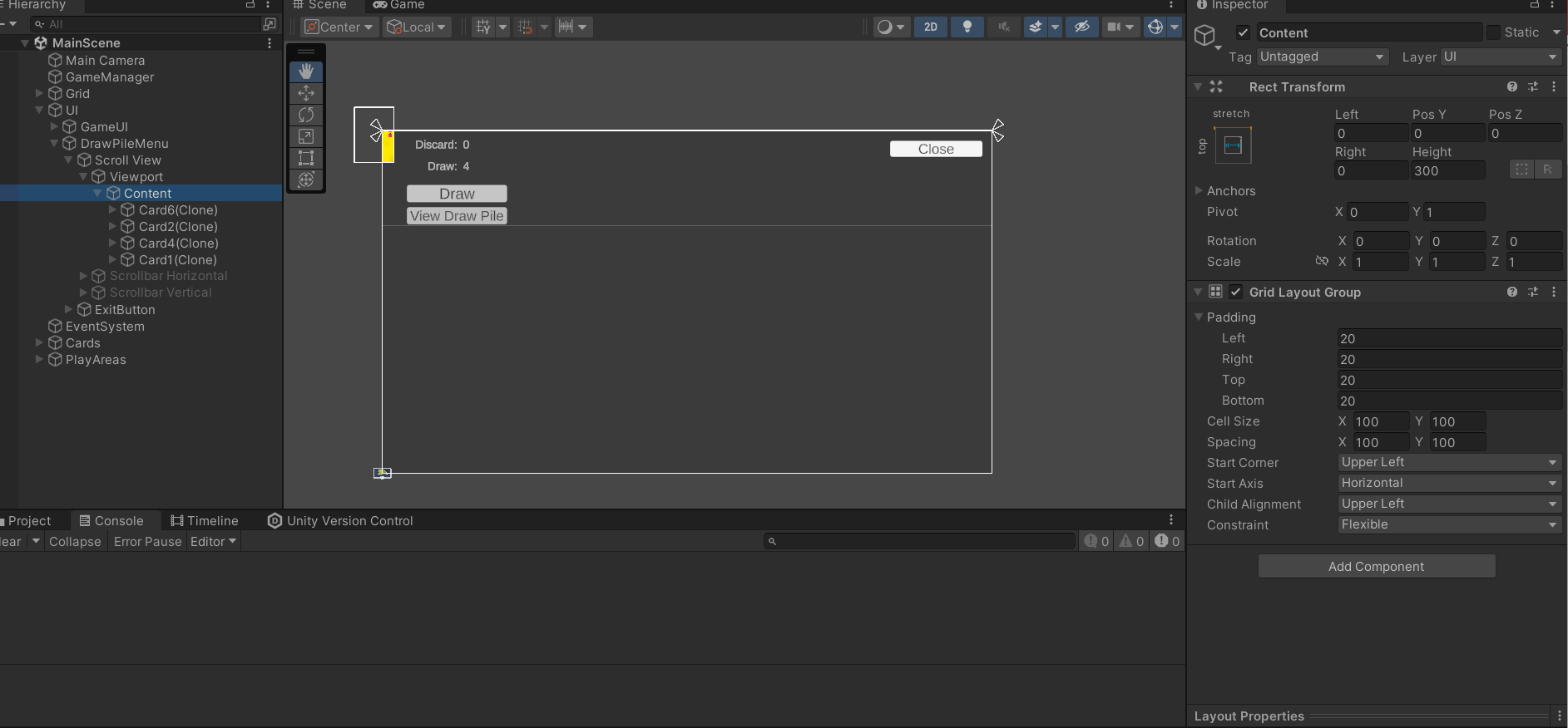 Layout Groups Not Effecting Any Object Added To Them Unity Engine Unity Discussions 