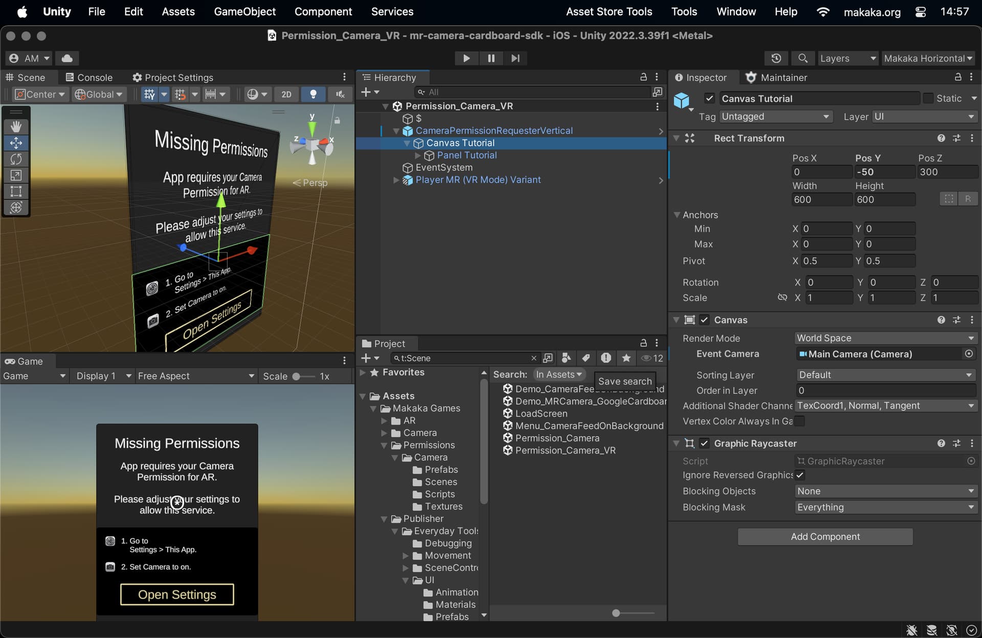 Worldspace ui going inside the 3d models in VR unity - Unity Engine - Unity Discussions