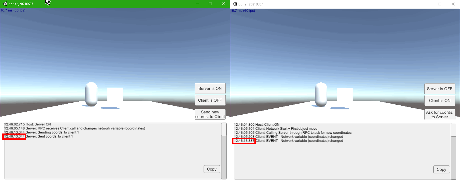 Higher Network Latency Than Expected With Mlapi Unity Engine Unity 9192