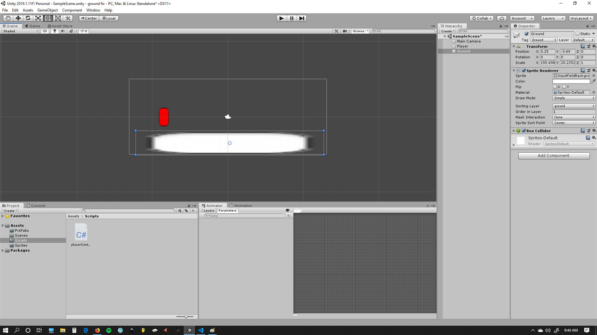 2d Colliders Not Detecting Collision Unity Engine Unity Discussions