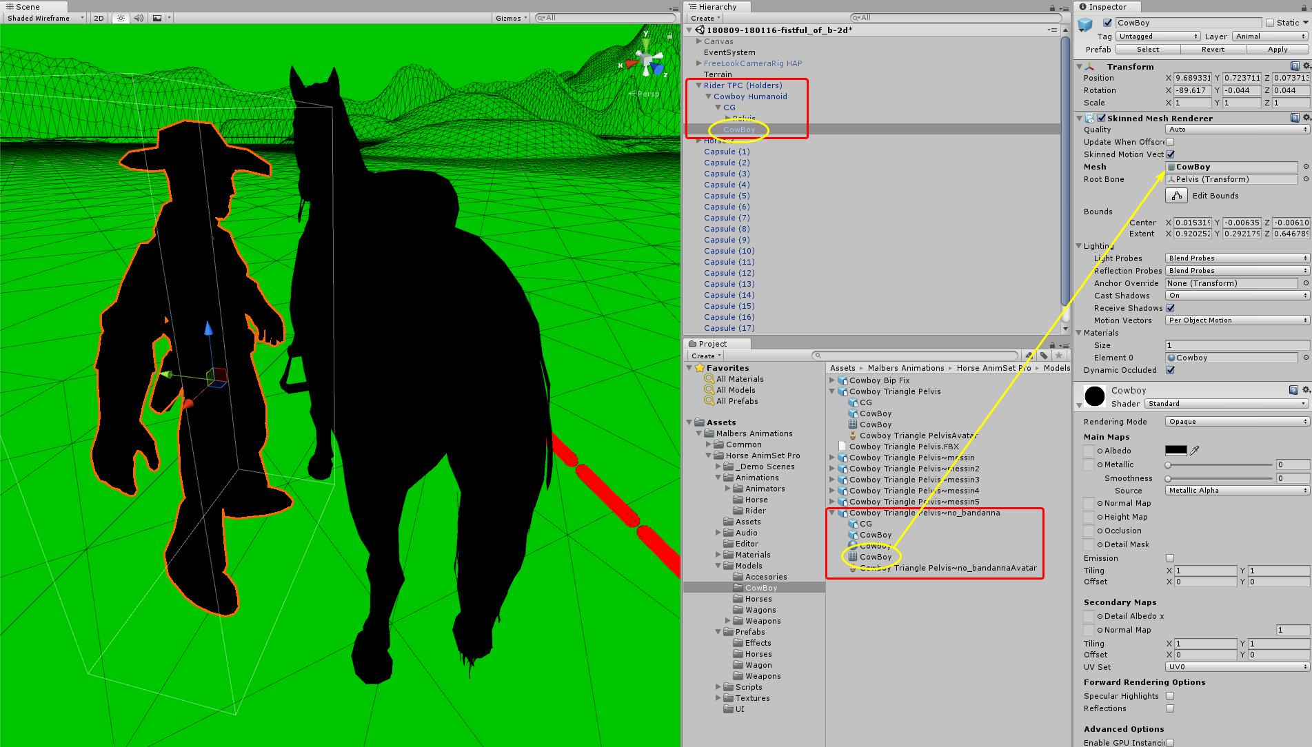 Remove/hide geometry from animated avatar - Unity Engine - Unity Discussions