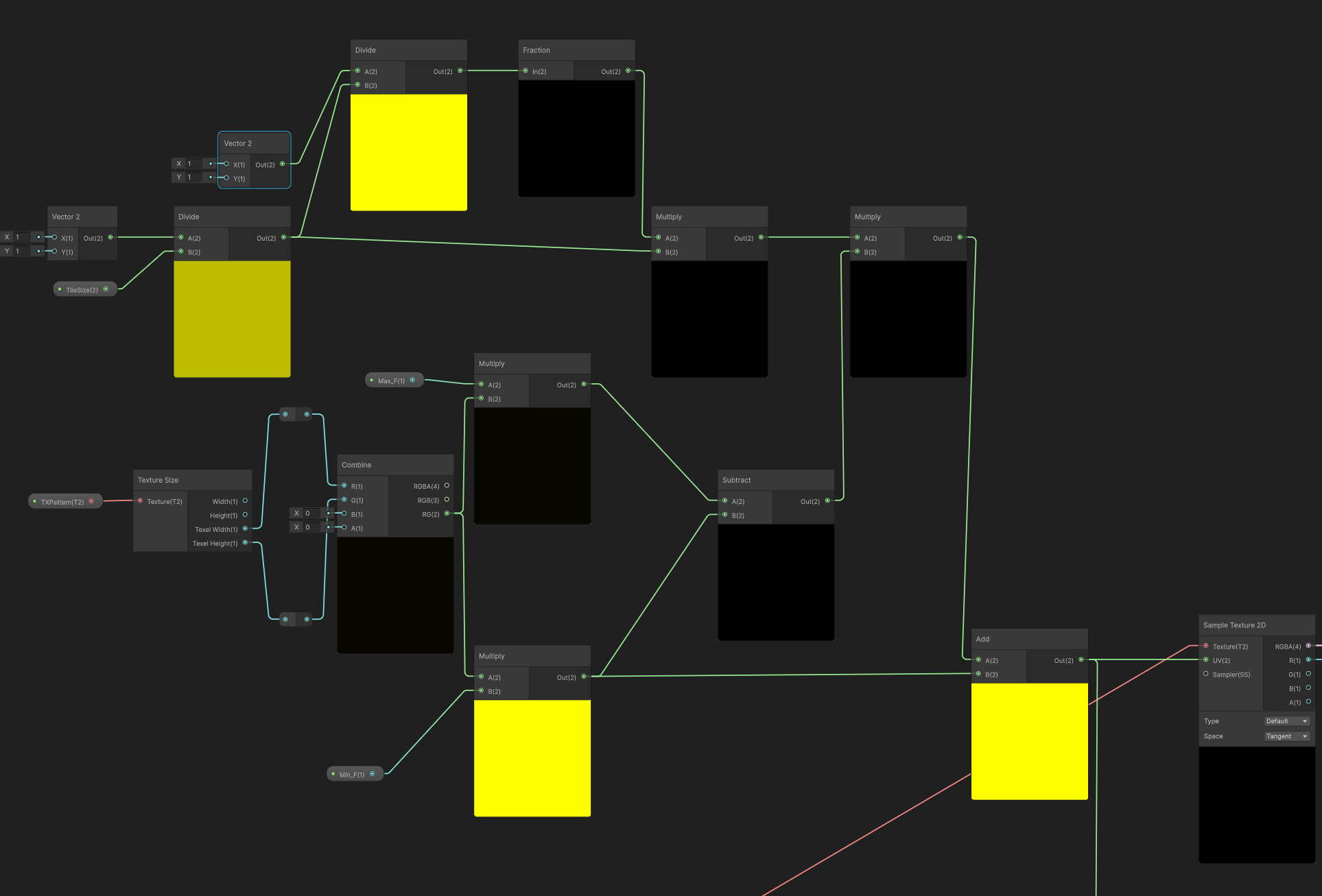 [ShaderGraph] Add space between tiles - Unity Engine - Unity Discussions