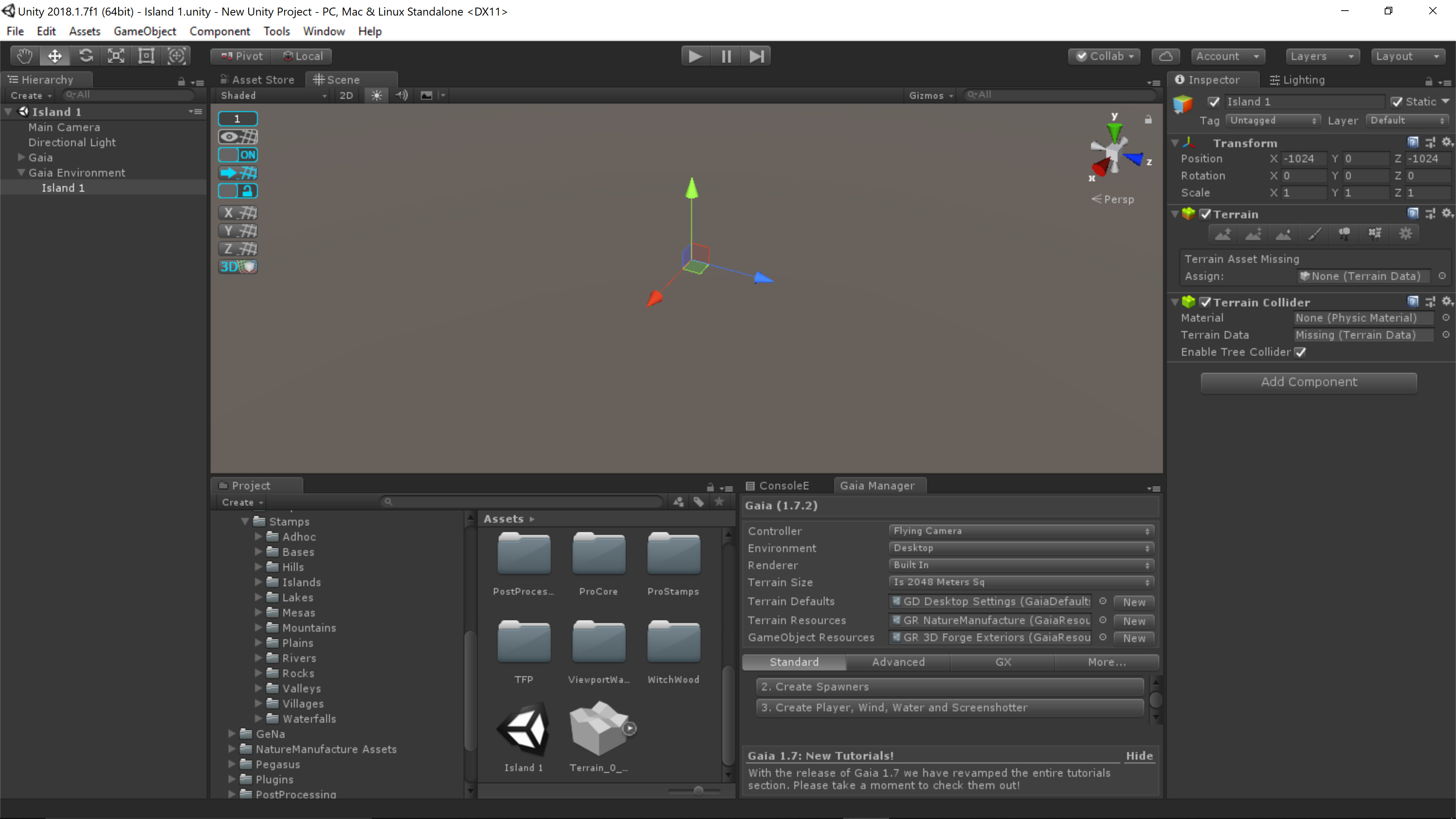 GAIA - AAA terrain generator, procedural texturing, planting and scene creation (Part 1) - Page ...