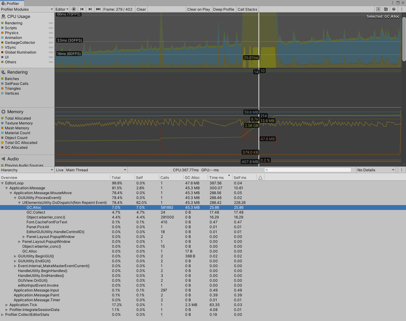 Audio Mixer Exposed Parameter Inspector Performance - Unity Engine - Unity Discussions
