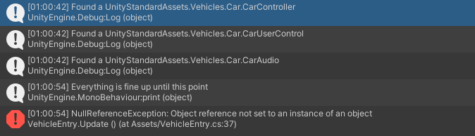 GetComponent can't recognize a component in another GameObject even though referenced correctly ...