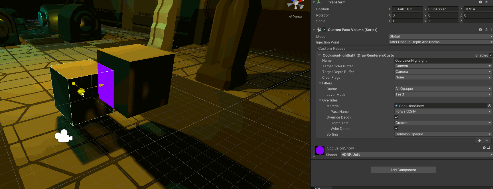 No depth information in "After Depth and Normal" custom pass injection ...