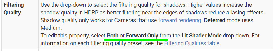 shadow filtering quality, how to change - Unity Engine - Unity Discussions