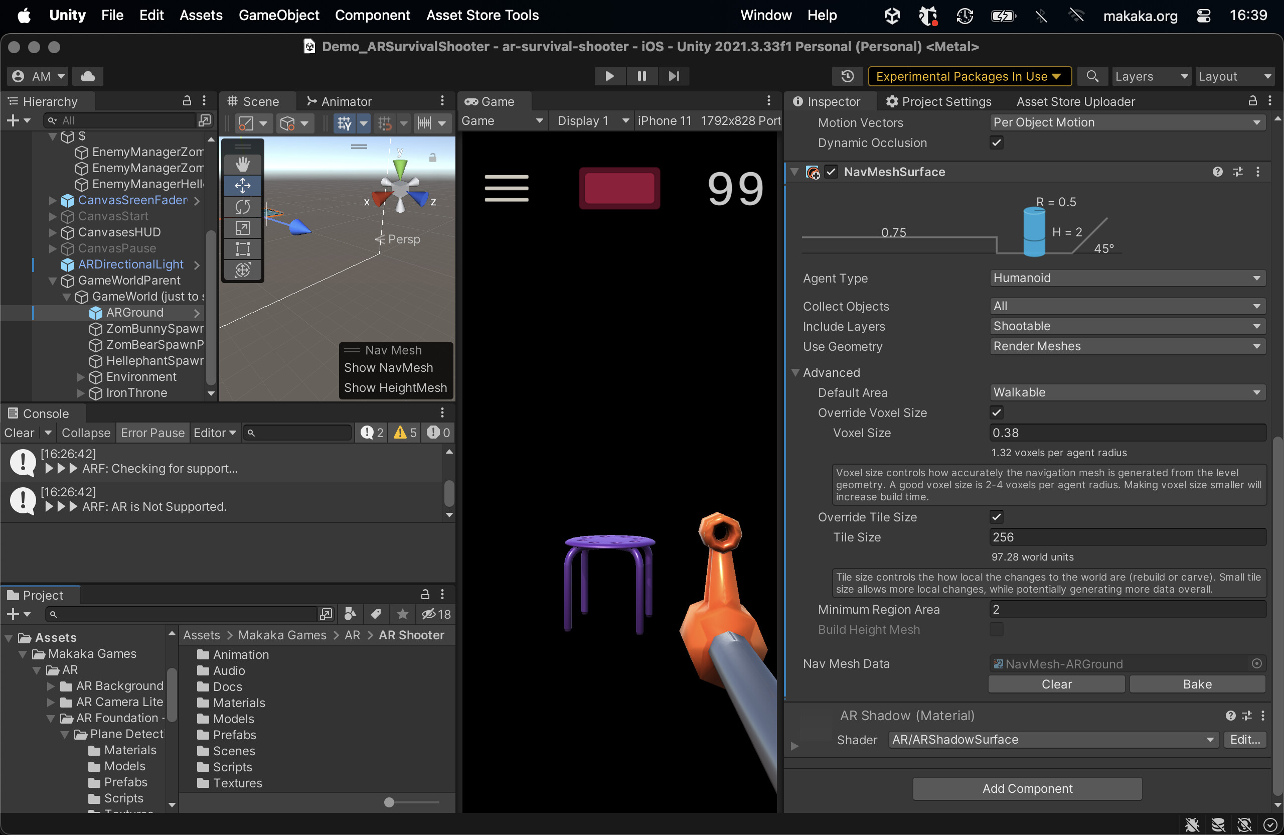 Navmeshes in AR Foundation - Unity Engine - Unity Discussions