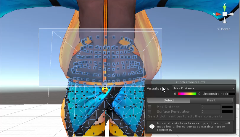 (Case 1056020) Cloth Physics Component regression - Unity Engine - Unity Discussions
