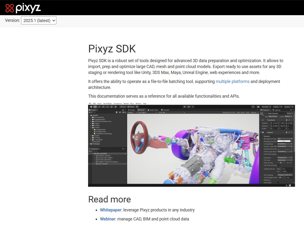 New releases breaks the Documentation pages - Unity Asset Transformer ...