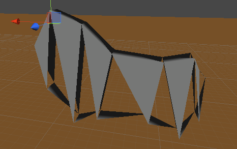 Procedural mesh having half its triangles facing inwards - Unity Engine - Unity Discussions