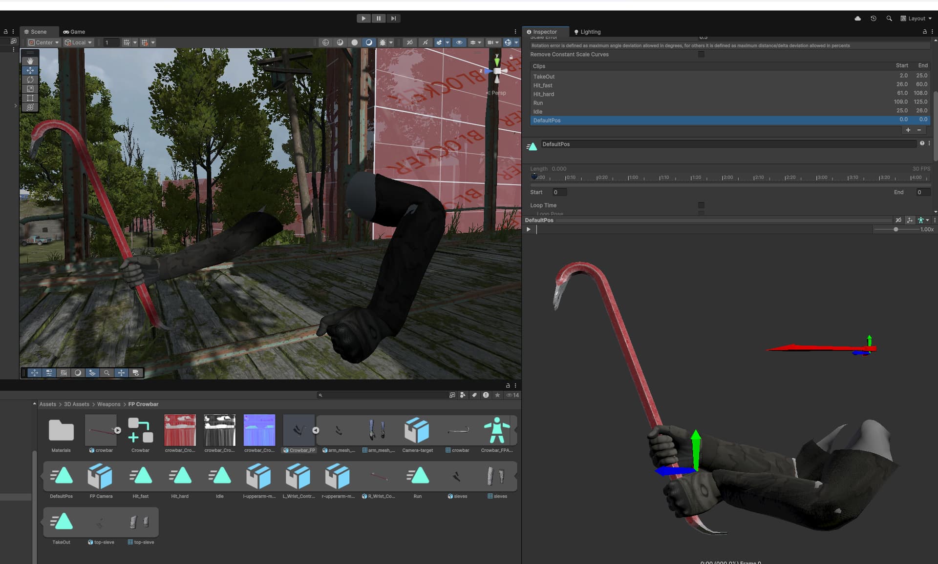 How to Set Default Position of Model with Imported Animation - Unity Engine - Unity Discussions
