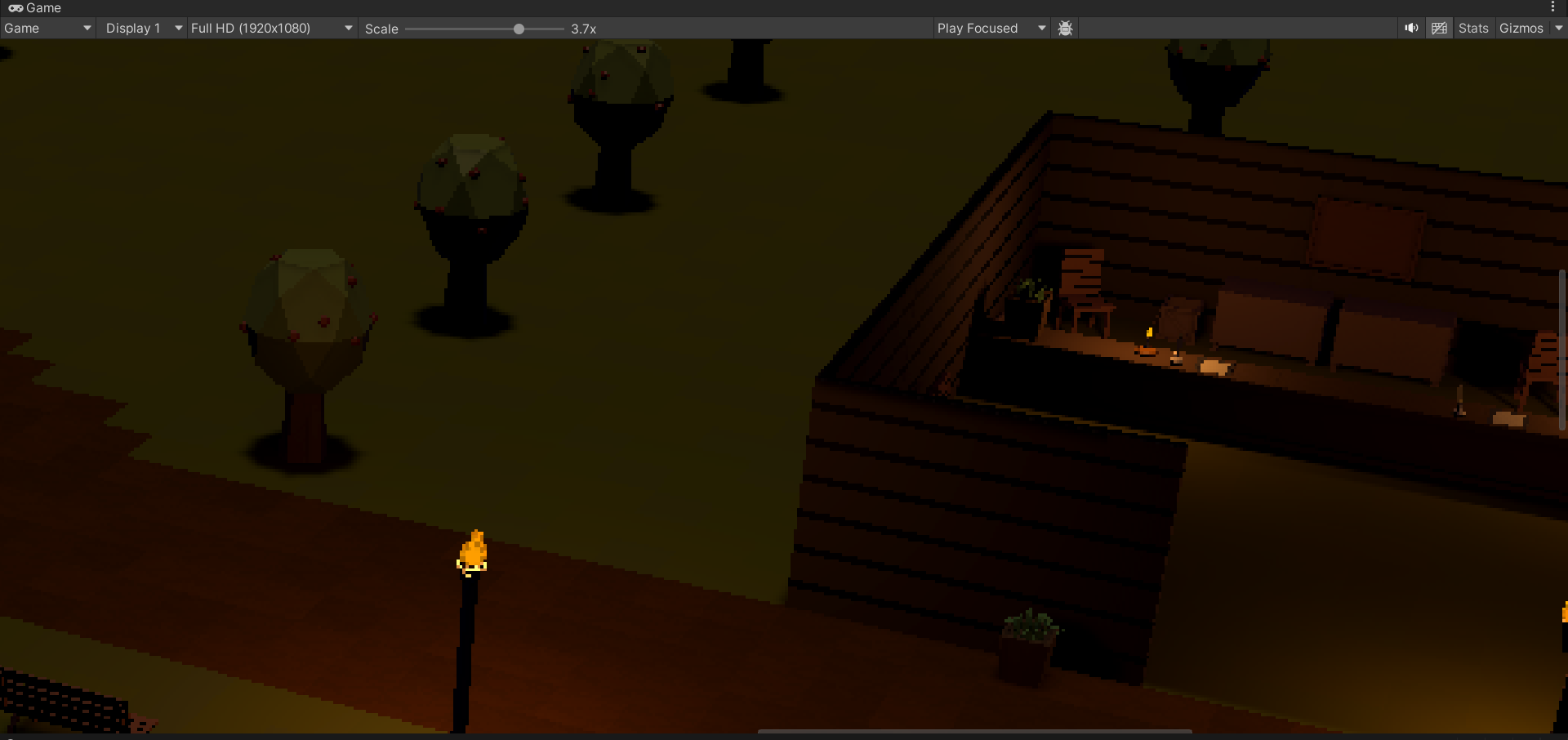 Unity Editor Game Window scale -> Create the same pixelated upscaled camera view in game ...