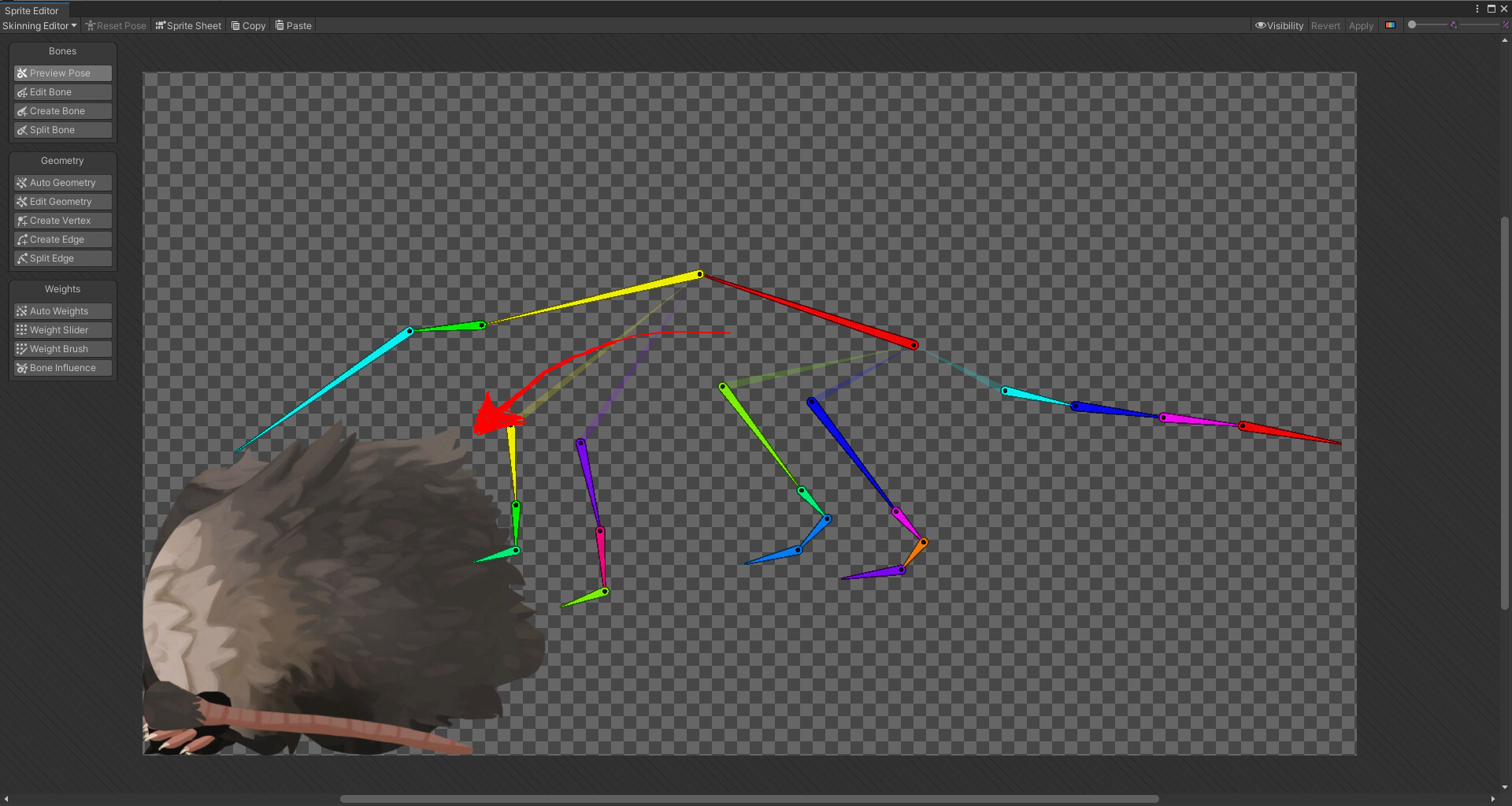 Sprite Editor slicing breaks Skinning Editor - Unity Engine - Unity Discussions