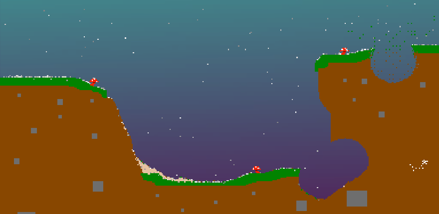 Any Interest In 2d Destructible Terrain Eg Lemmings Worms Sandbox Etc Community 