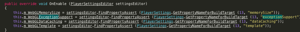 WebGL Player/Publishing settings exposed via script? - Unity Engine - Unity Discussions