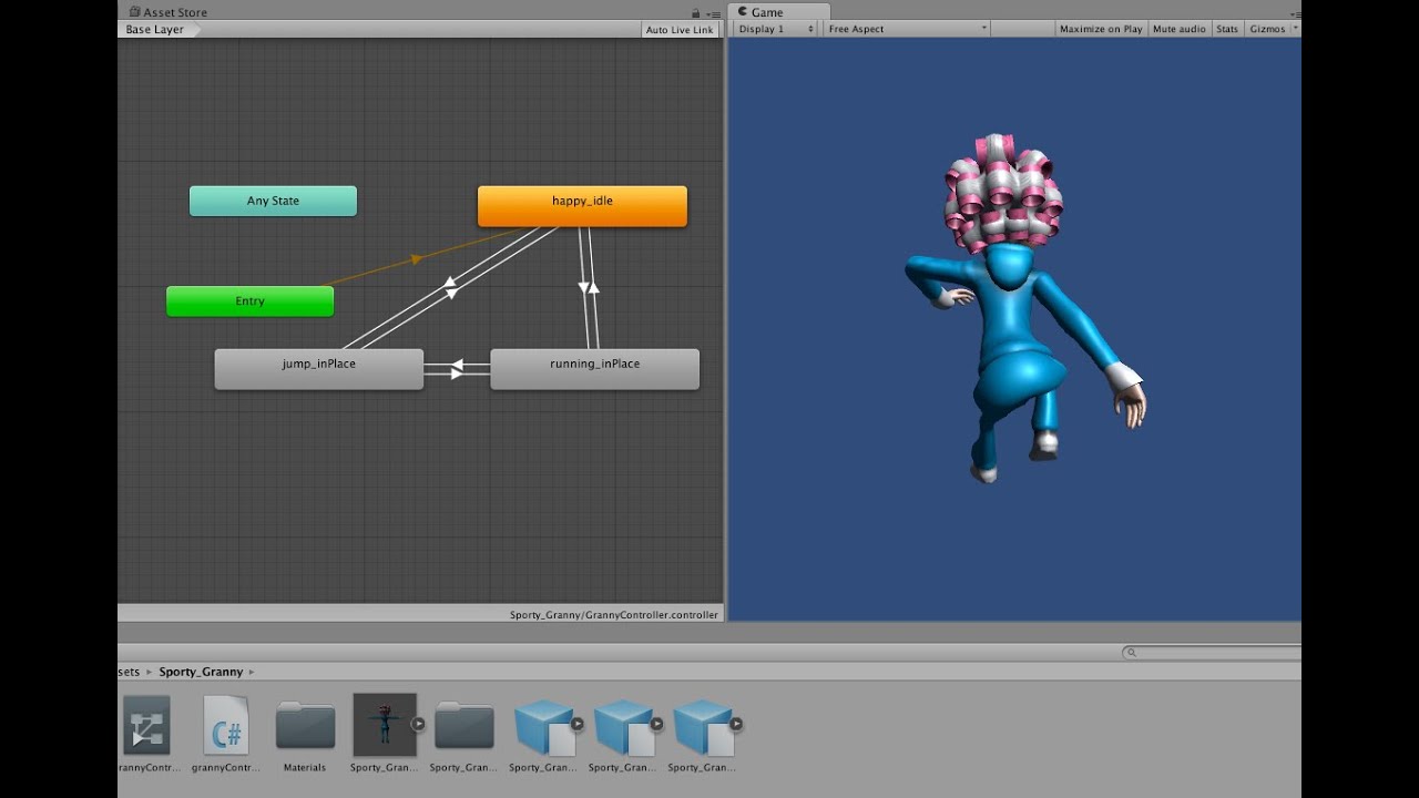 Moving Character + Animations - Unity Engine - Unity Discussions