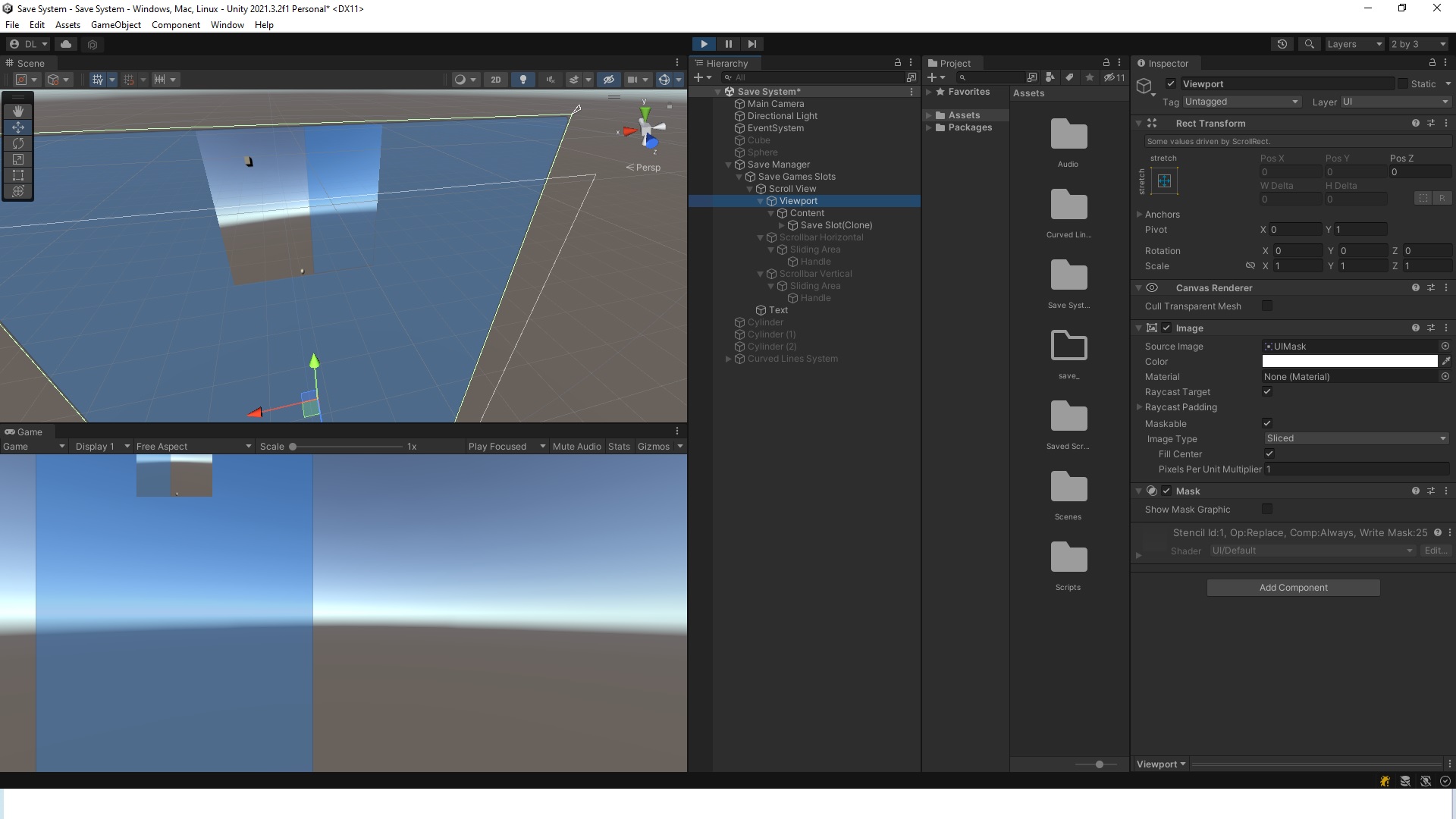 How to create raw images on scroll view and position the raw views in the middle with gaps ...