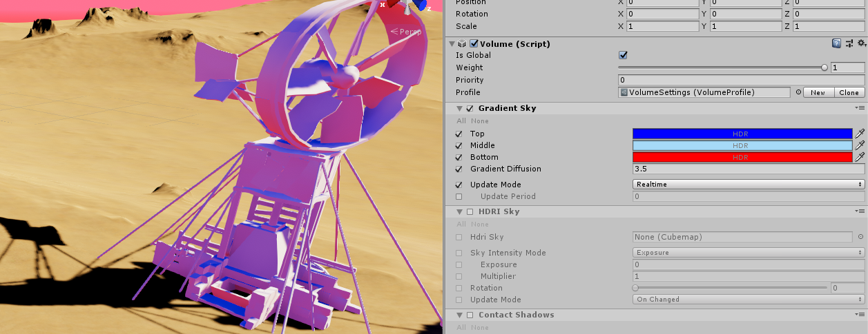 Hdrp Vs Sd Environment Lighting Comparison Environment Lighting Severly Lacking Unity Engine 
