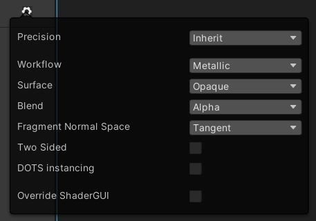 2020.2.0a16 Shader Graph PBR Master Node Options Toggle Broken? - Unity Engine - Unity Discussions