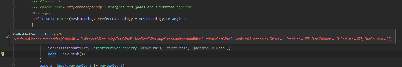 Runtime and break in source - Unity Engine - Unity Discussions