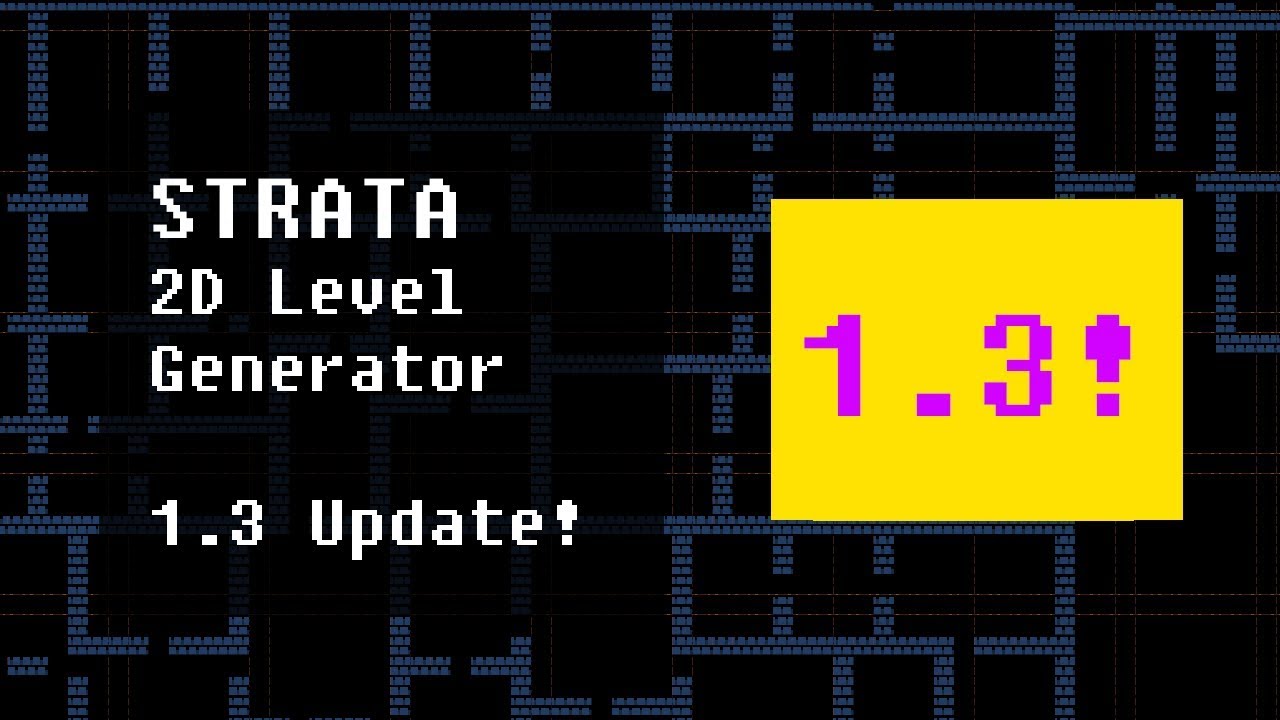 [Released] Strata: Easy 2D Level Generator With Procedural Tilemap Tools - Community Showcases ...