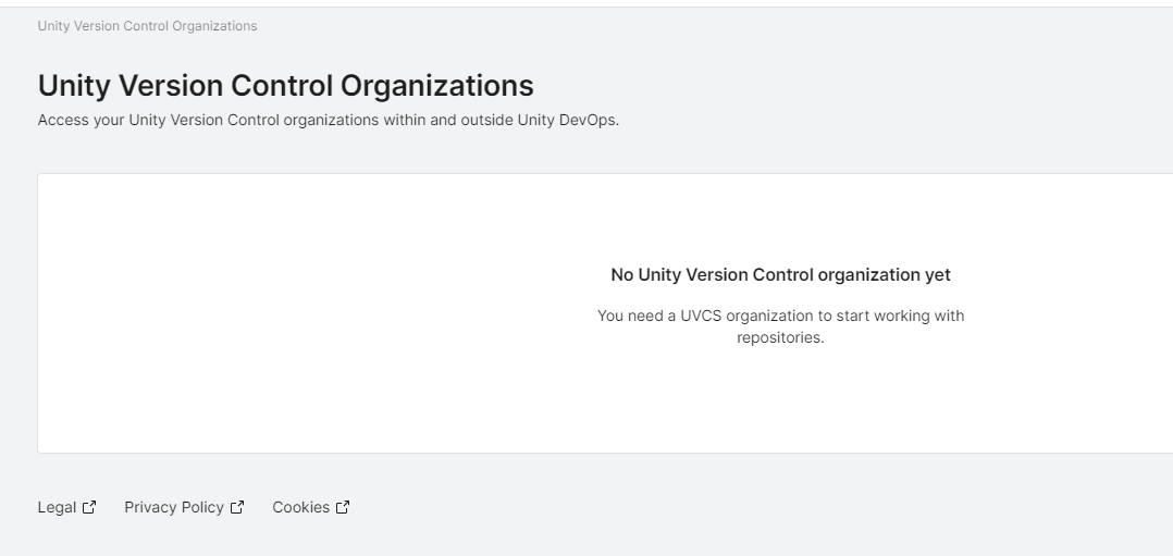 Unable to create or access new organizations. - Unity Services - Unity Discussions