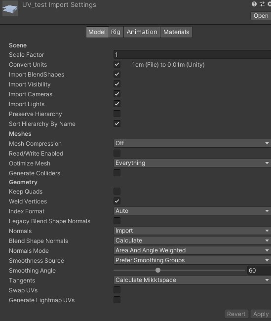 Unity changes imported UV2 - Unity Engine - Unity Discussions