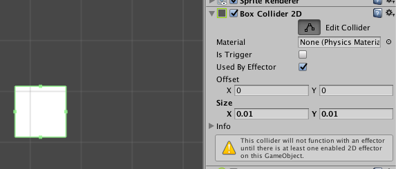 Box Collider 2D edge collider spacing, scale problem or something else ...