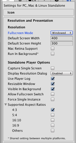 [SOLVED]: Standalone: Mac Build : Opens Full Screen - Unity Engine - Unity Discussions