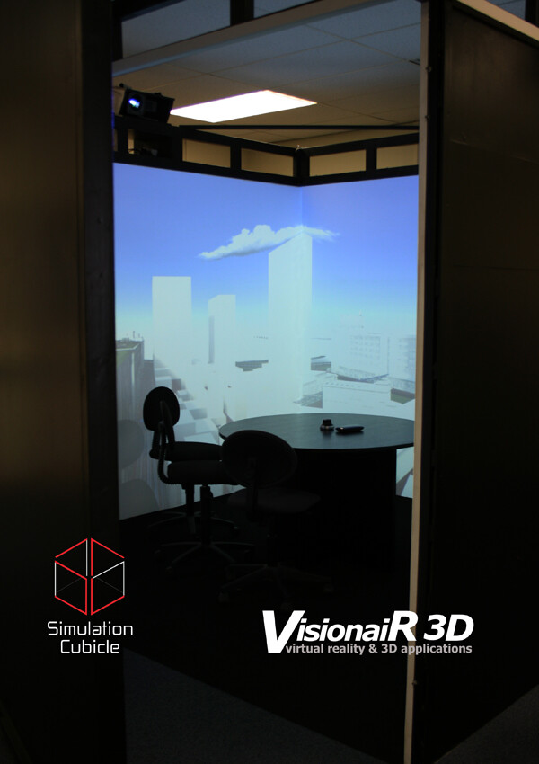 "The Simulation Cube" a front projected cave system with unity ...