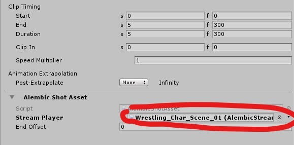 How To Use Multiple Alembic Animations On Single Mesh Unity Engine Unity Discussions