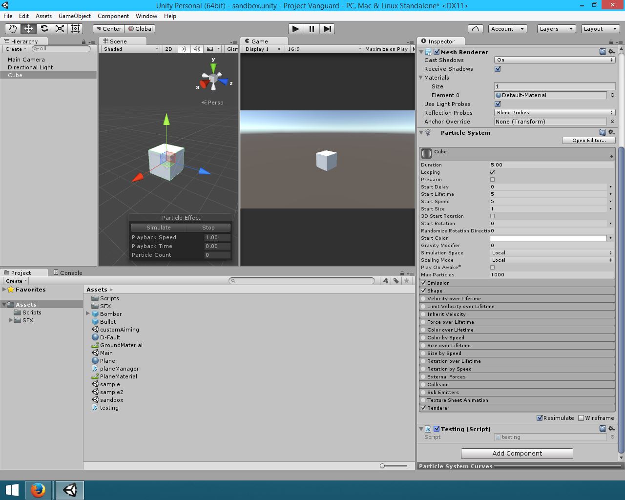 How to turn on Particles via scripting? (Javascript) - Unity Engine - Unity Discussions