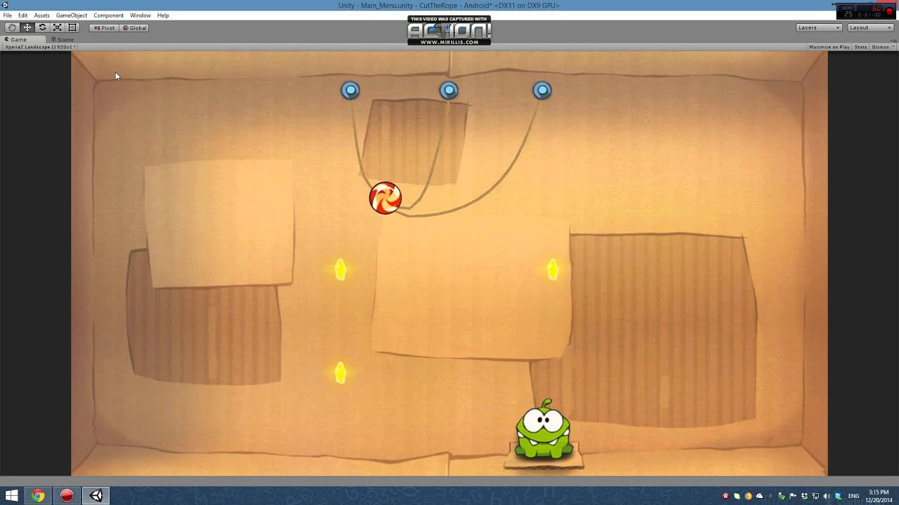 Cut The Rope - Remake in Unity - Community Showcases - Unity Discussions