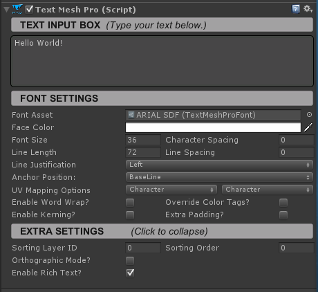 Text Mesh Pro - The Ultimate Text Solution for Unity - Powerful ...