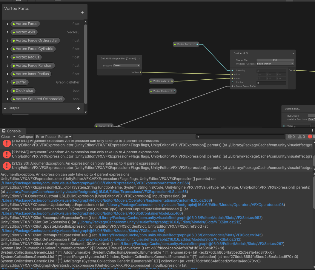 Custom HLSL node with more than 4 entries - Unity Engine - Unity Discussions