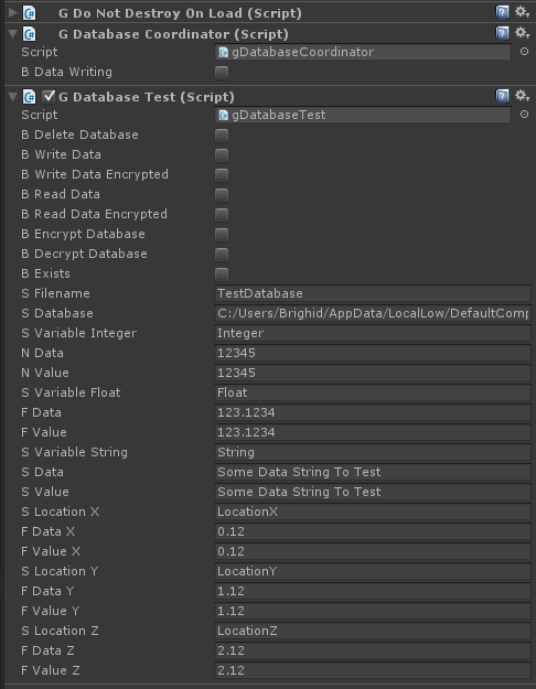 Olander's Genesis Database System [Free] - Community Showcases - Unity Discussions