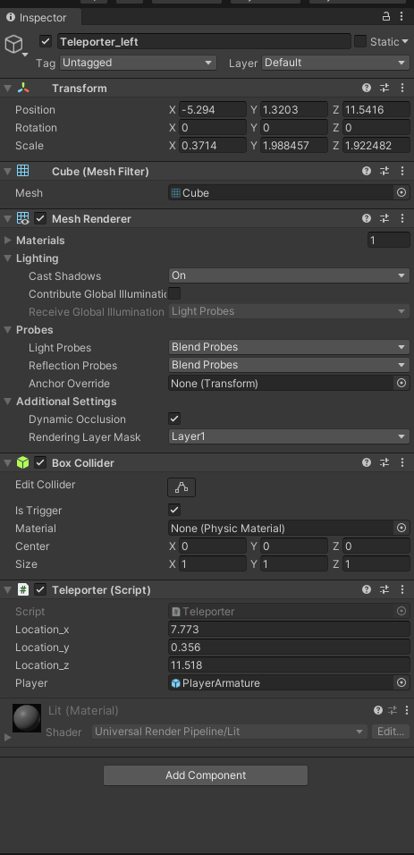 Script only works on one GameObject - Unity Engine - Unity Discussions