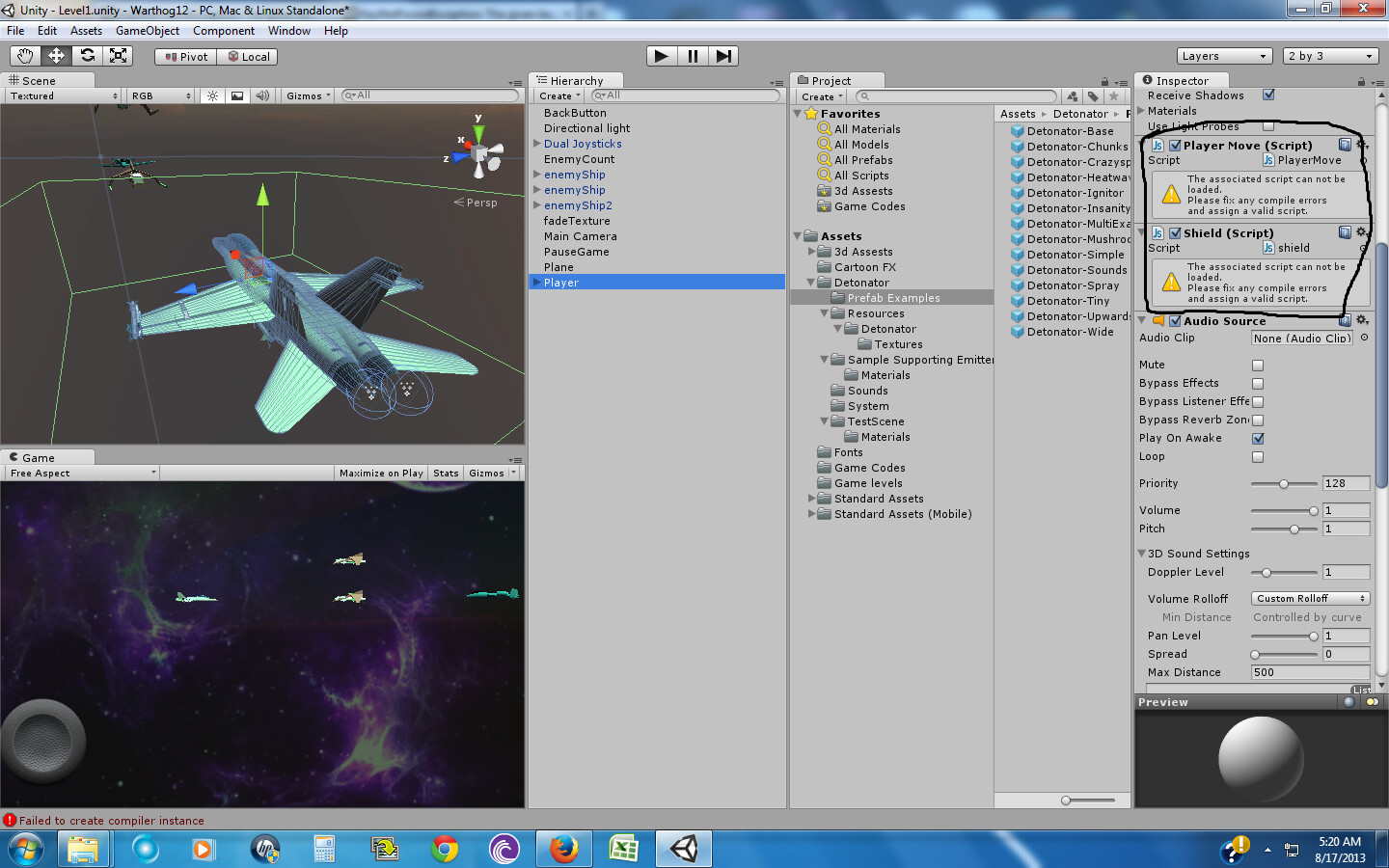 KeyNotFoundException: The given key was not present in the dictionary. - Unity Engine - Unity ...
